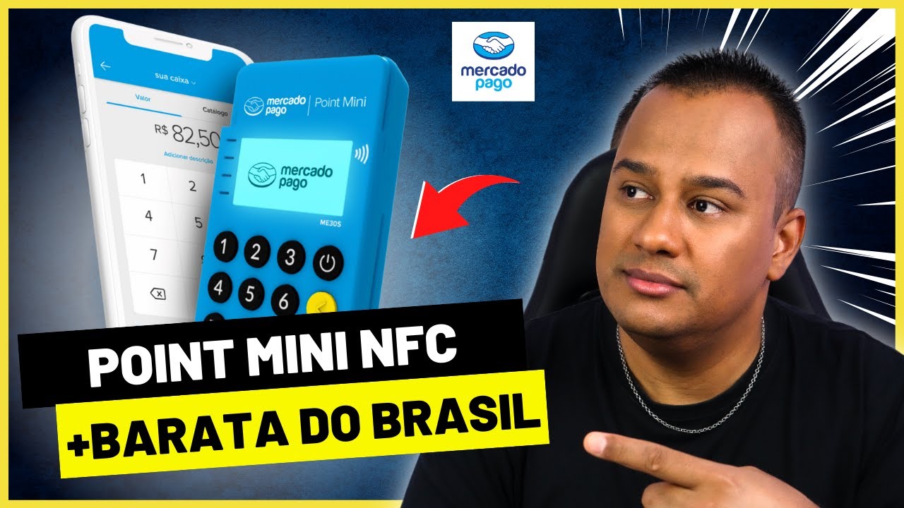 POINT MINI NFC - Unboxing e Review COMPLETO da Máquina de Cartão do ...