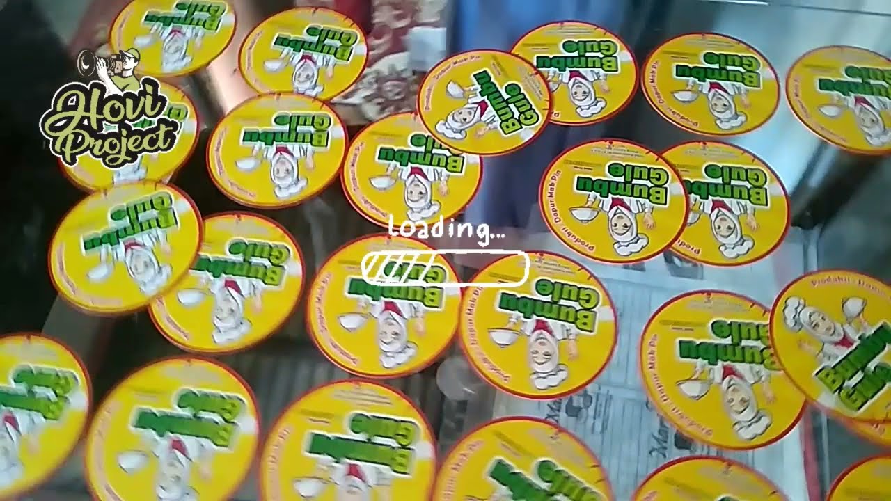 The fast and precise way to cut circle shape stickers - YouTube