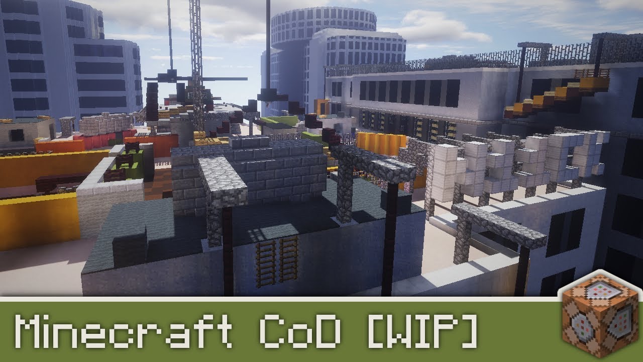 "Sniper Battle 2" / "CoD" in vanilla Minecraft [WIP | English] - YouTube