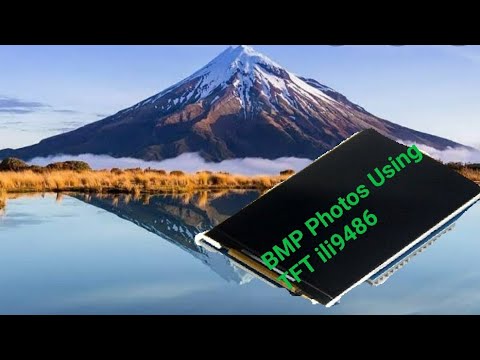 Show BMP photos on TFT ili9486 - YouTube