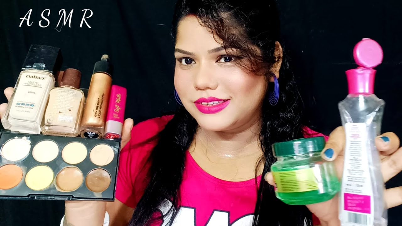 ASMR~Doing My Skincare and Makeup (Layered & Personal Attention) - YouTube