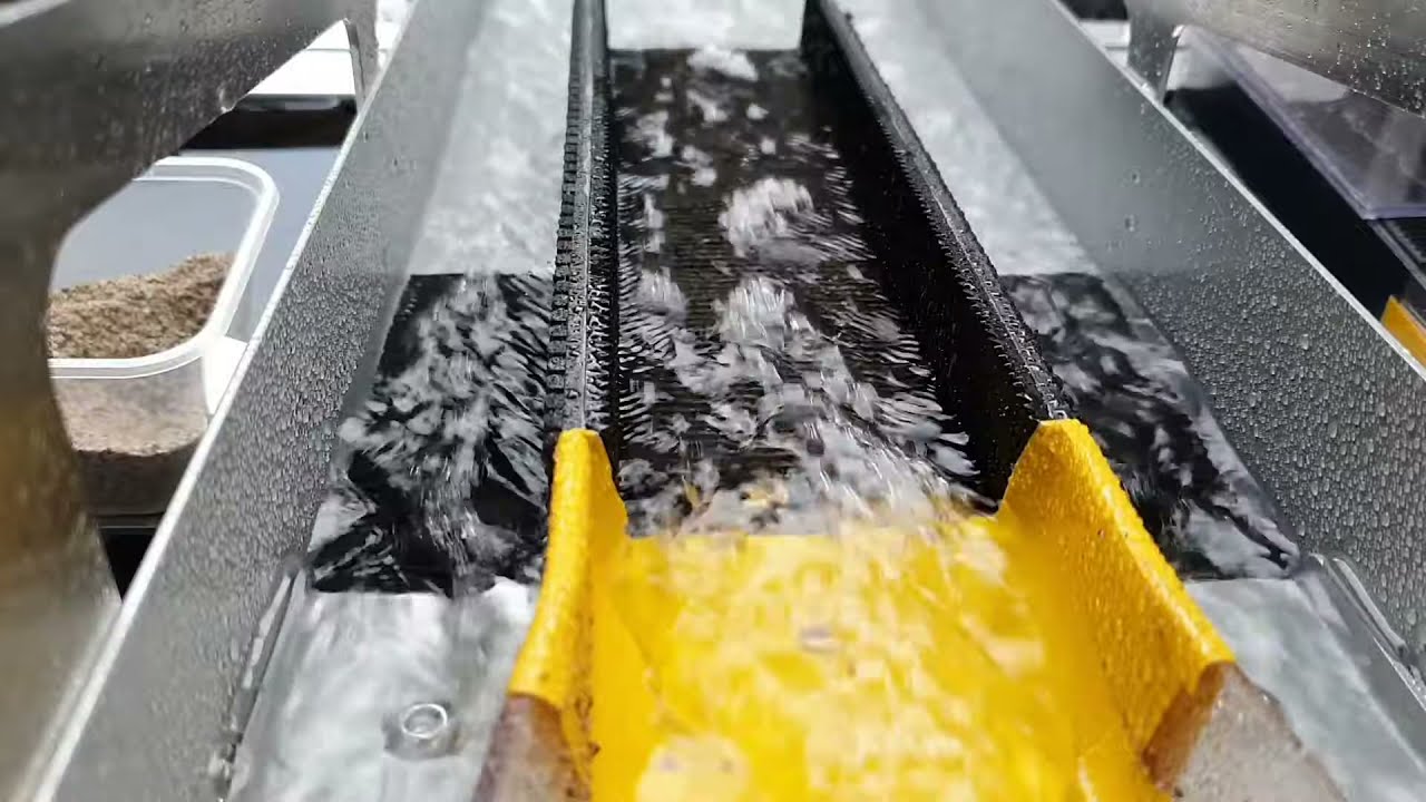 Gold Prospecting Cleanup Sluice Matting - YouTube