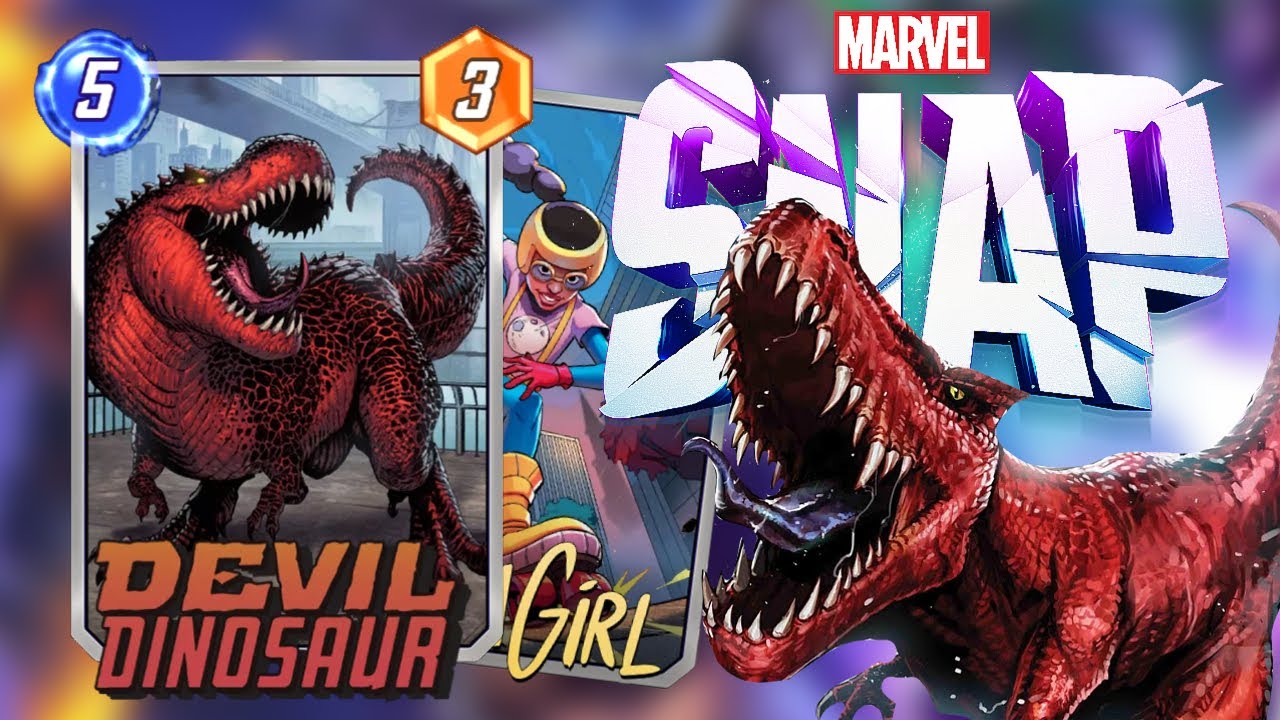 Devil Dinosaur is a CLASSIC | Marvel Snap - YouTube