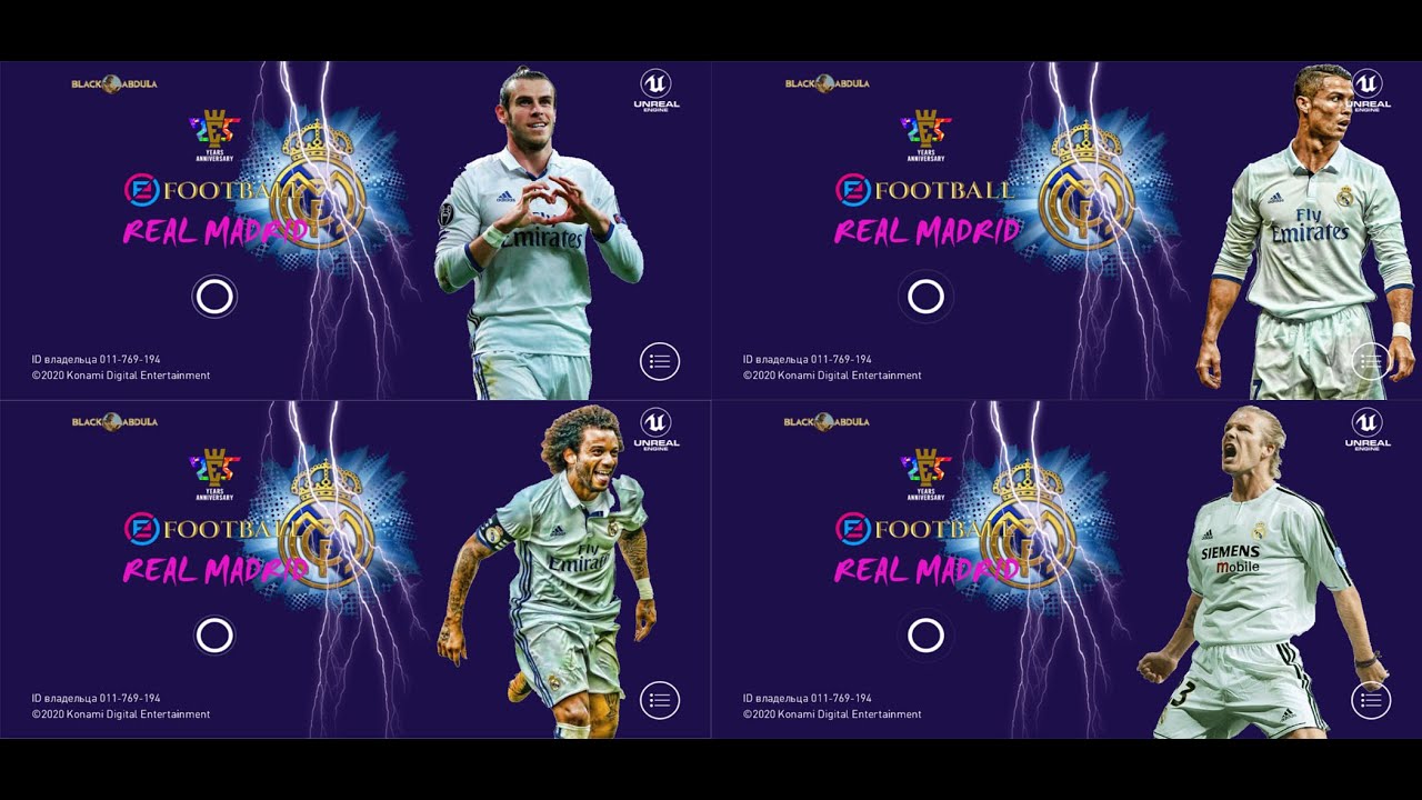 eFootball PES 2021 Mobile Patch 5.1.0 REAL MADRID OBB.No Root - YouTube