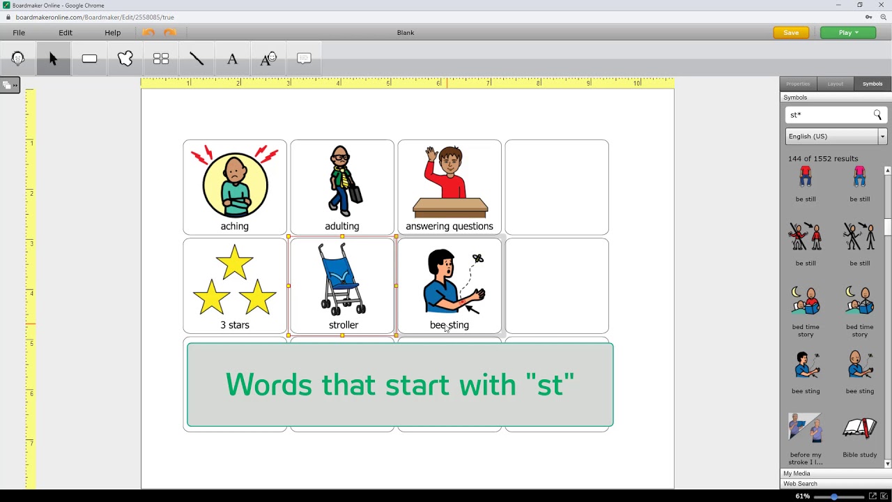 Transition from Boardmaker Online: Narrow a Symbol Search - YouTube