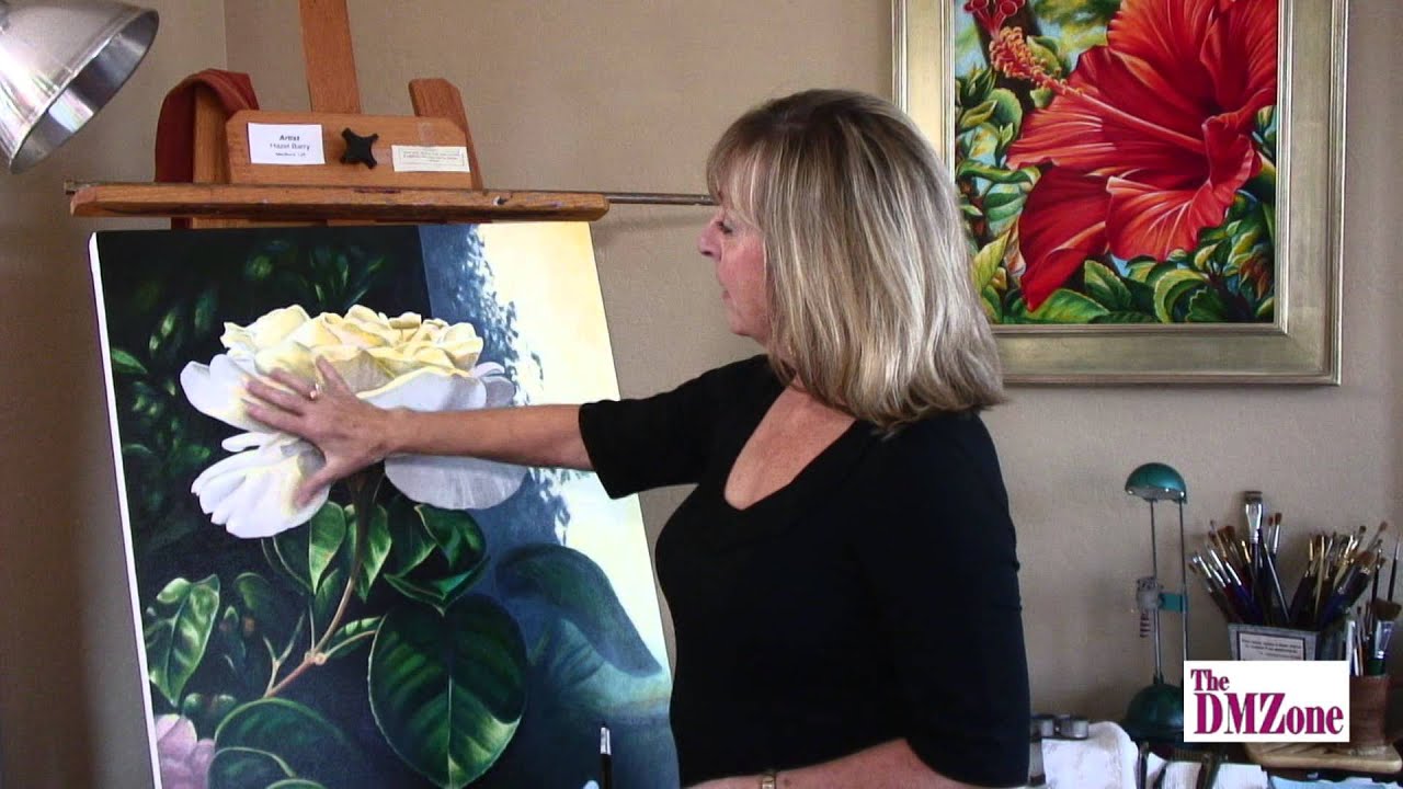 Master Artist Hazel Barry Interviewed On The DM Zone - YouTube