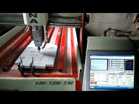 Mermere yazı nasıl yazılır, CNC, mezar taşı, How to write text on marble