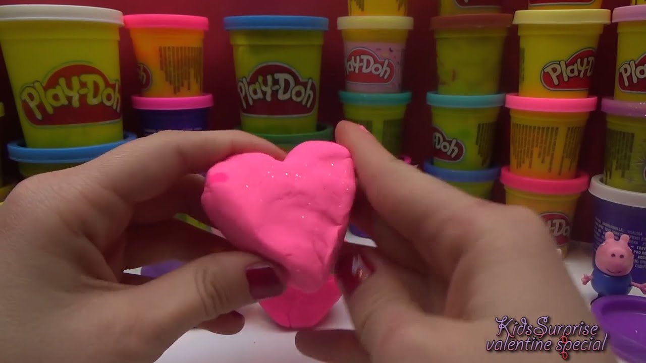 Play Doh Special Compilation Edition Valentine's Day opening - YouTube