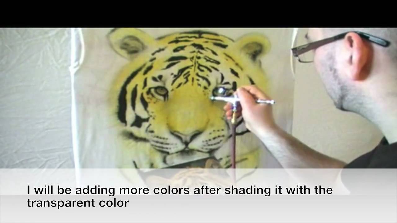 Tiger Airbrush - YouTube