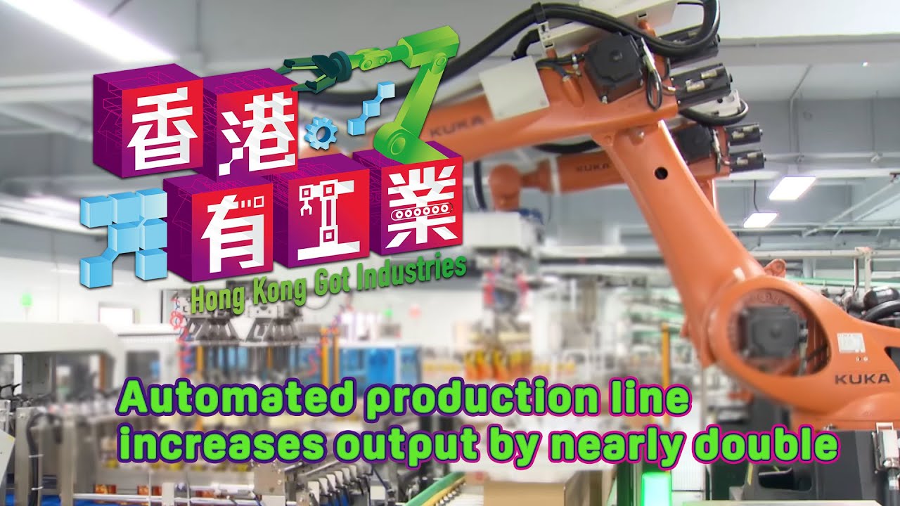 Automated production line increases output by nearly double - YouTube