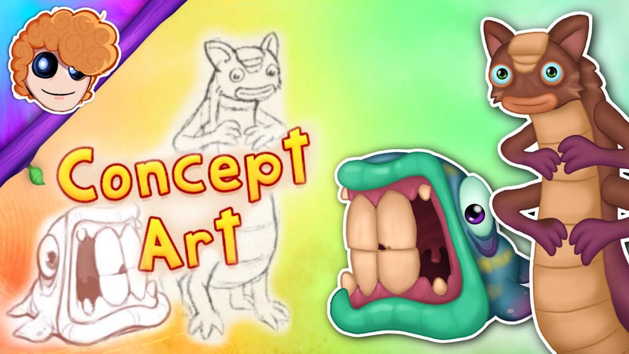 Turning Concept Art into Monsters! - My Singing Monsters - YouTube
