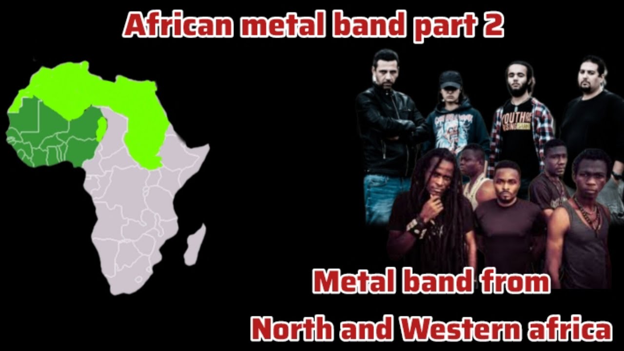 African metal bands part 2, from north and west africa - YouTube