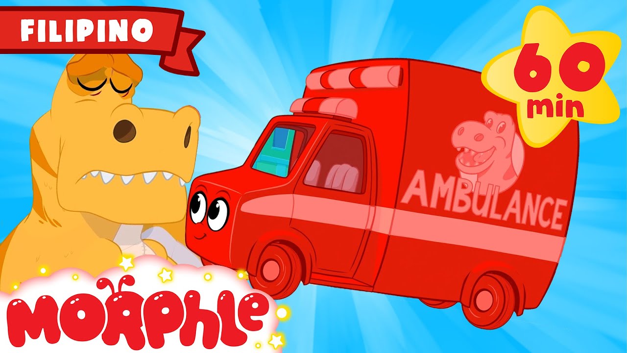 Ang mga Tulisang Dinosaur | Morphle Tagalog | Mga Cartoon na Pang-bata ...