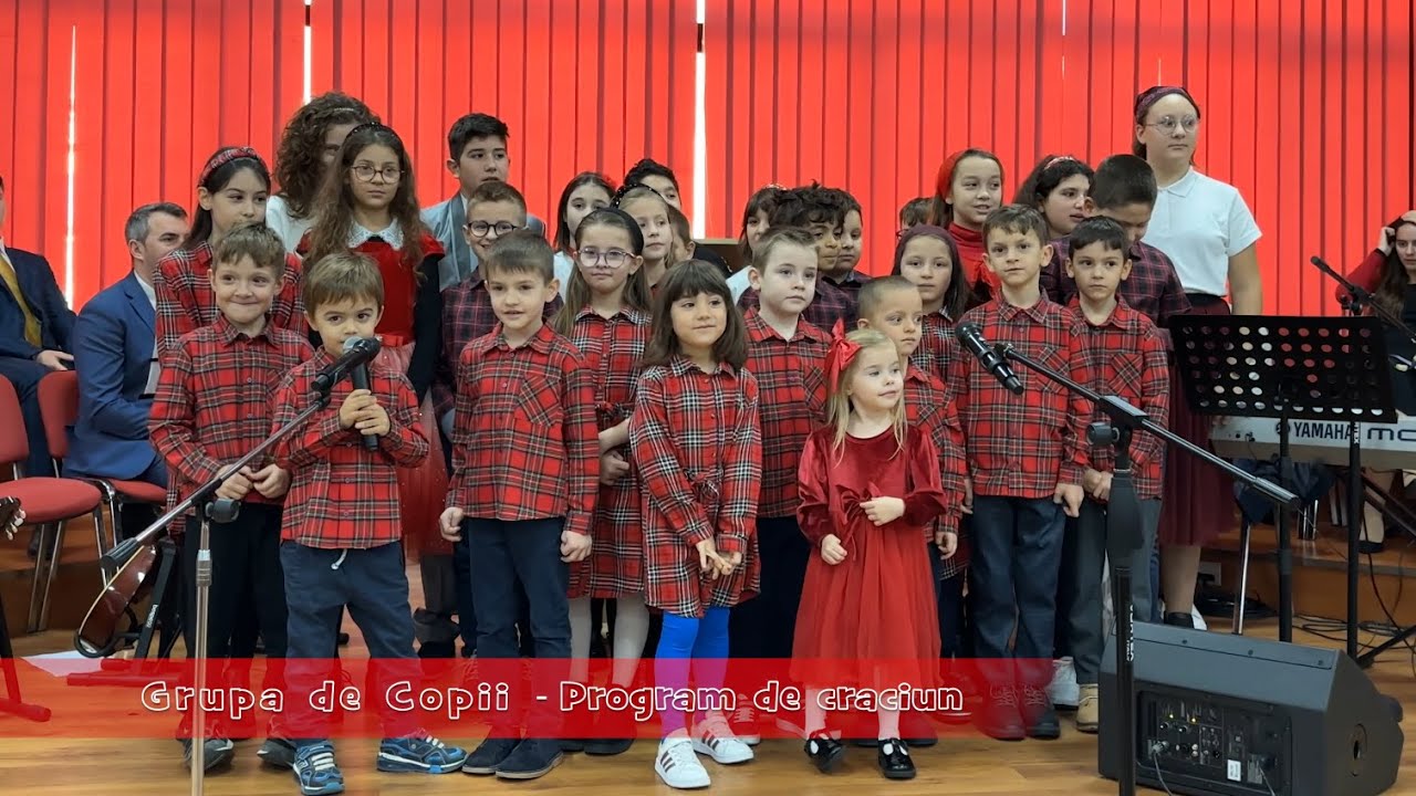 Grupa de copii - Program Craciun - YouTube