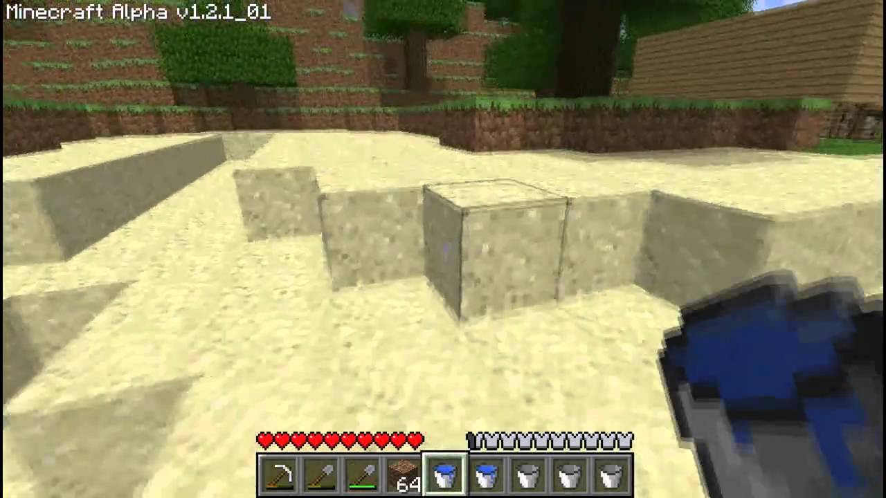 Minecraft - Unlimited Water Source Tutorial - YouTube