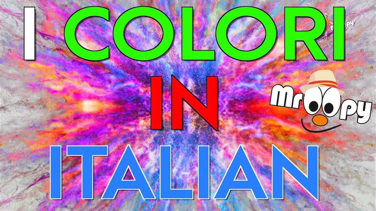 Learn Italian Colours | Learn Italian | Educational videos for children ...