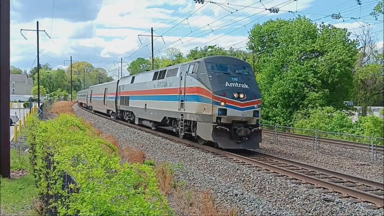 Amtrak #130 On The Keystone Corridor - YouTube