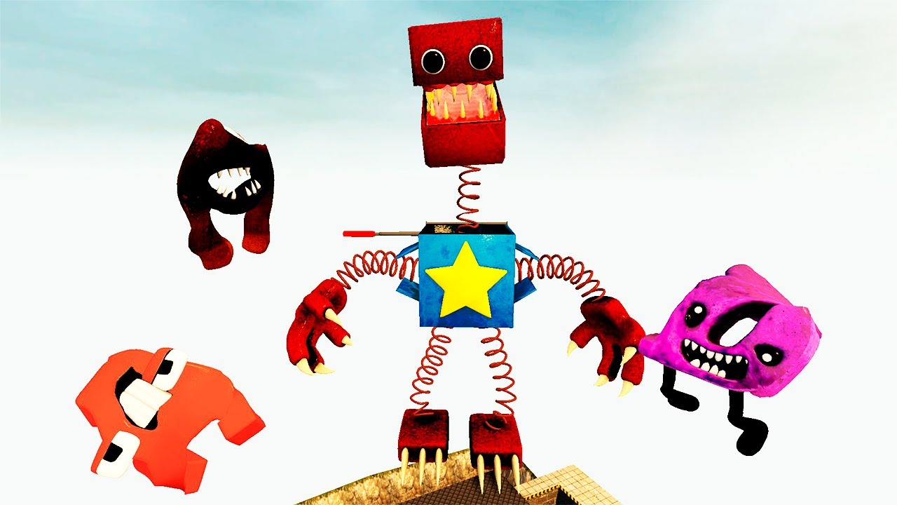 BOXY BOO PROJECT PLAYTIME AND NIGHTMARE ALPHABET TORTURE! - Garry's Mod ...