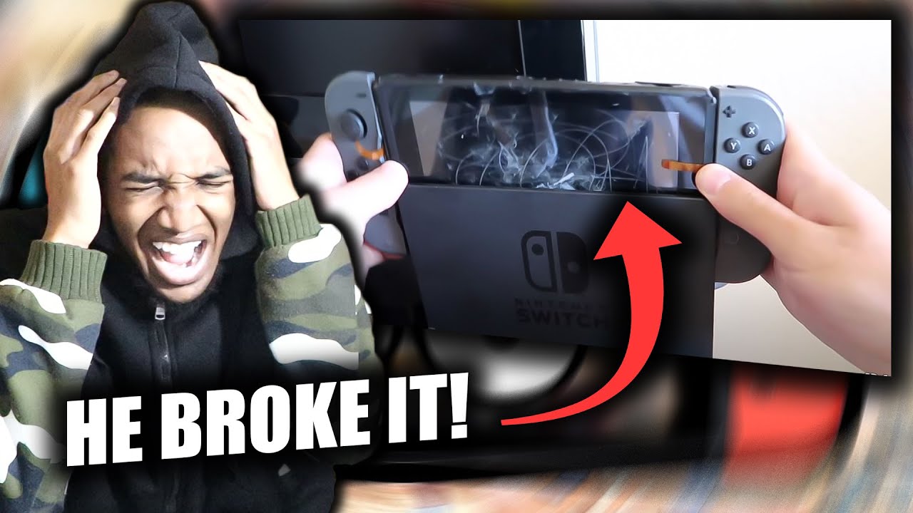 50 WAYS TO BREAK A NINTENDO SWITCH Reaction (from Plainrock124) - YouTube