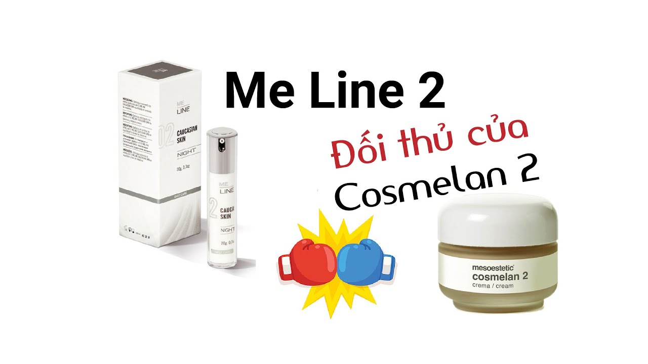 Trị nám Meline 02 Caucasian Skin - đối thủ của cosmelan 2. - YouTube