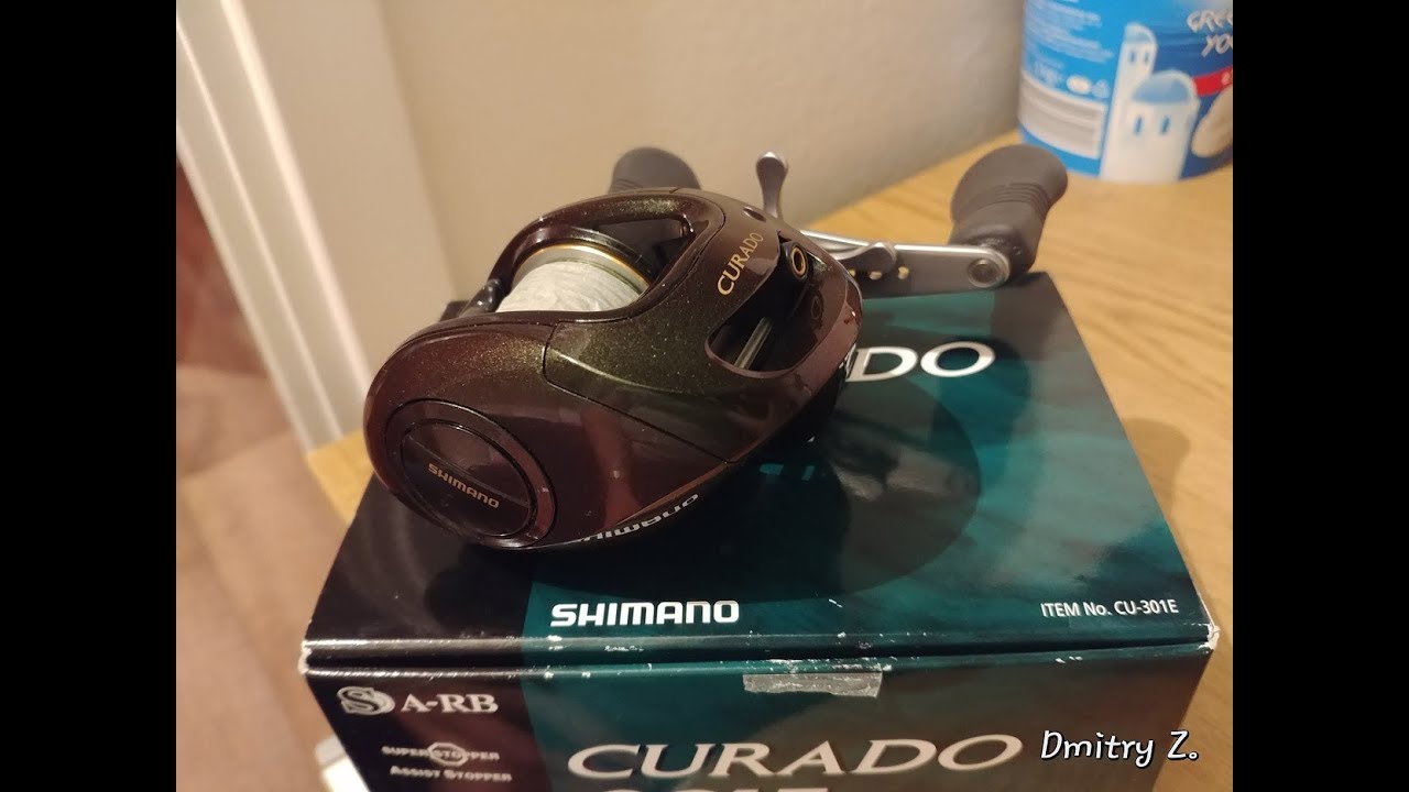 Мультипликатор Shimano Curado 301E мое мнение, разбираем смотрим. - YouTube