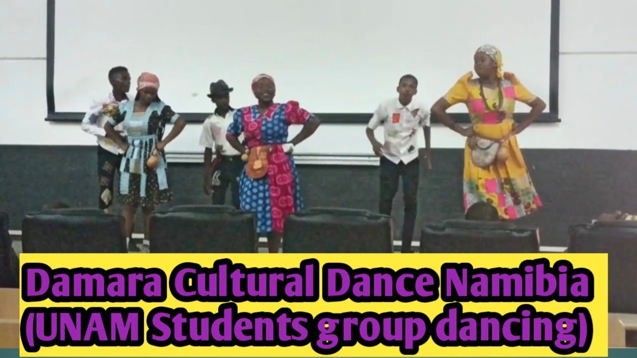 Damara Cultural Dance Namibia (UNAM Students group dancing) - YouTube