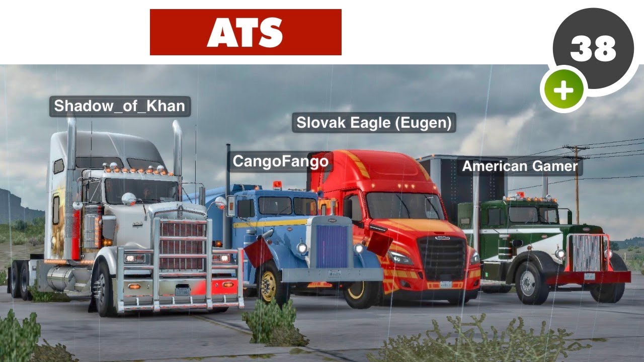 #38 ATS - Multiplayer! [ft. Slovak Eagle, American Gamer and Shadow_of ...
