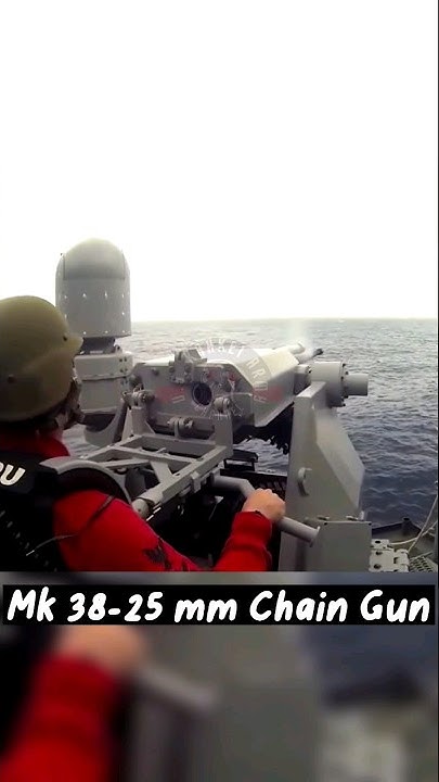 Mk 38-25 mm Chain Gun #shorts #short - YouTube