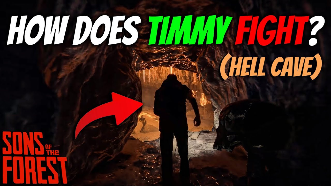 How Will Timmy Kill Mutants In Hell Cave In Sons Of The Forest - YouTube