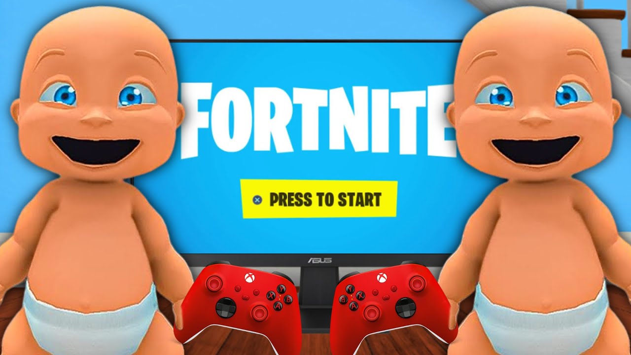Baby Plays OG FORTNITE! - YouTube