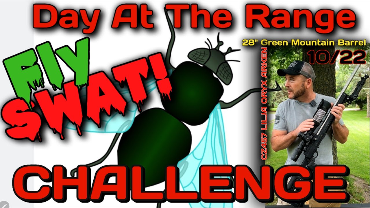 Swatting Flies with a 28" Green Mountain Barreled 10/22 and a CZ457 Day ...