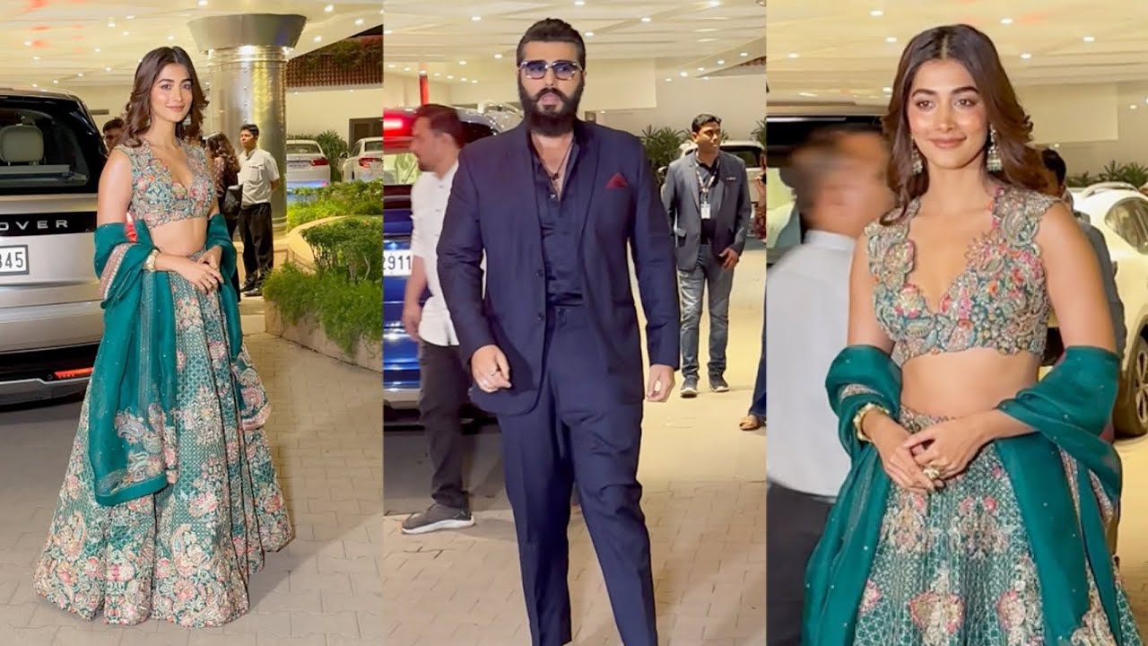 Pooja Hegde & Arjun Kapoor Arrives At Shilpa Shetty At Mayank Tandon ...