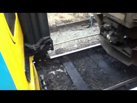 Class 158 and a class 150 coupling together - YouTube