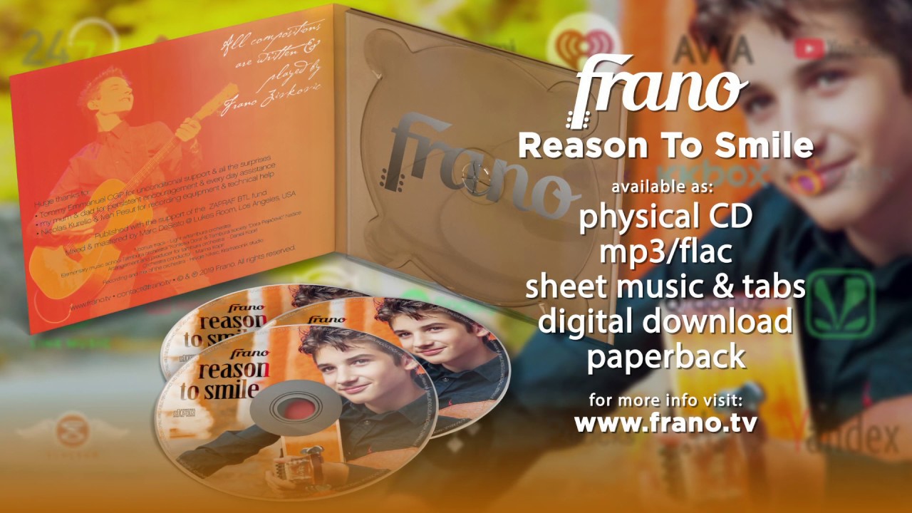 Frano - Reason To Smile - Album Preview - YouTube