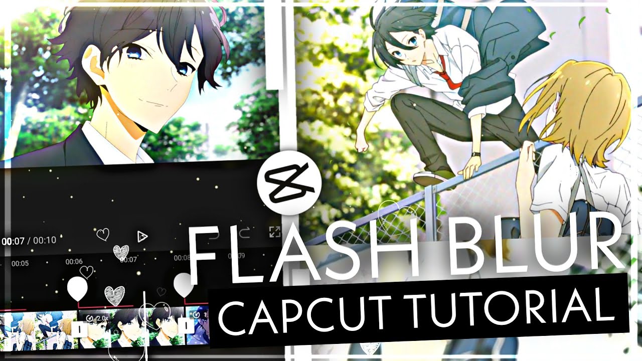 Flash Blur Transition on CapCut 💕- Easy Transition Tutorial || CapCut AMV Tutorial - YouTube