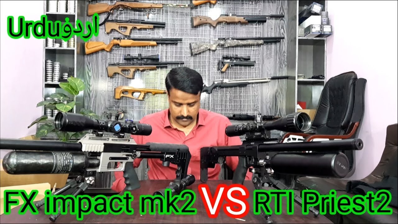 The RTI Priest 2 pcp airgun unboxing in urdu & vs fx impact mk2 - YouTube