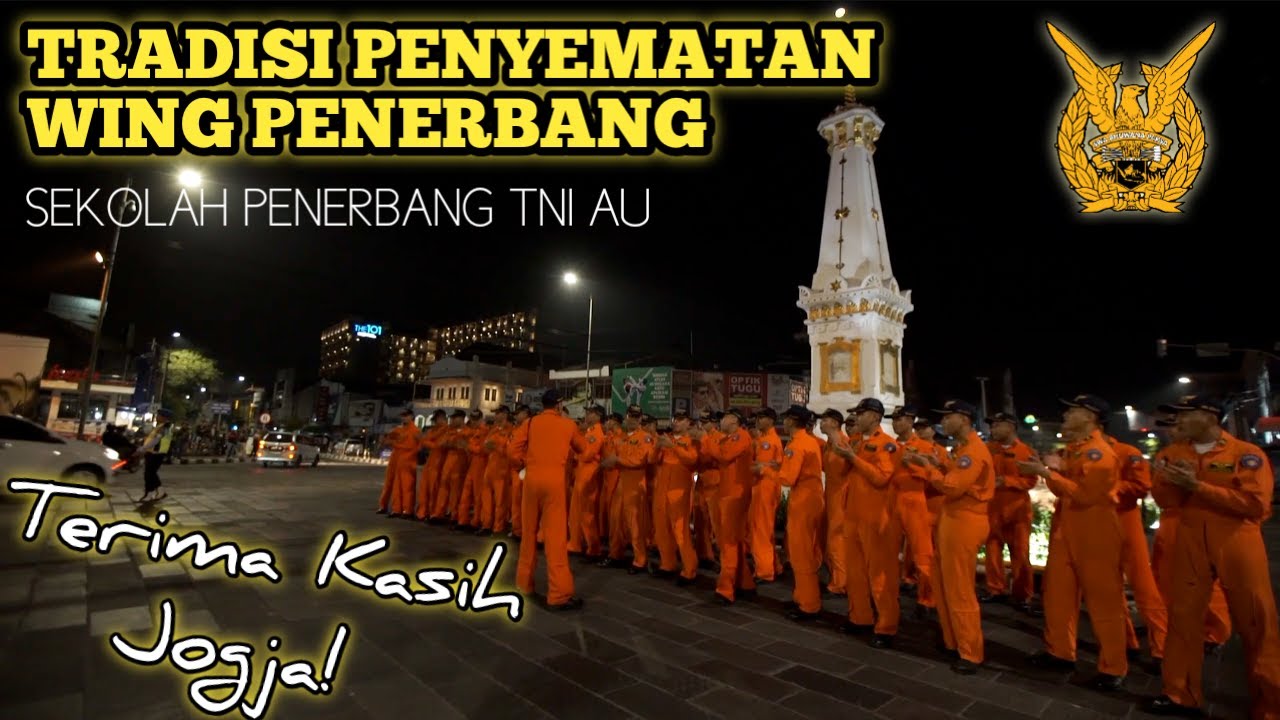 TRADISI PENYEMATAN WING PENERBANG - Sekolah Penerbang TNI AU - YouTube