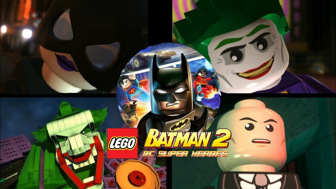 Lego Batman Dc Superheroes | (All Bosses) - YouTube