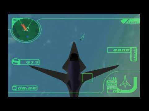 Ace Combat 3 | Free Mission Play | R-102 Delphinus 2 (Re-upload)