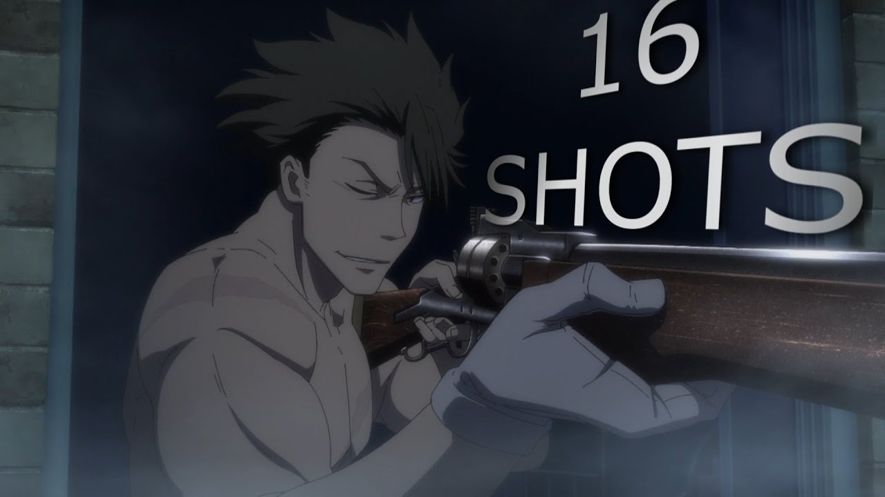 16 shots - Sebastian Moran - amv (moriarty the patriot) - YouTube