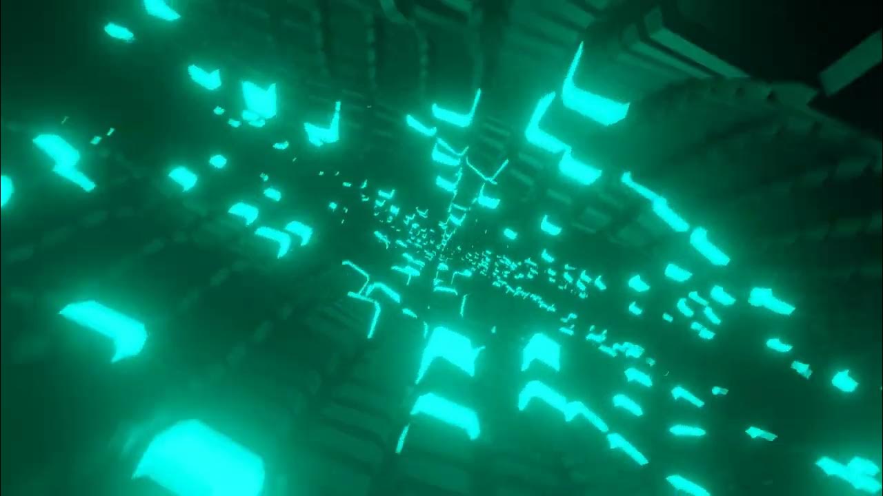 looping 3d animation sci fi abstract environment - YouTube