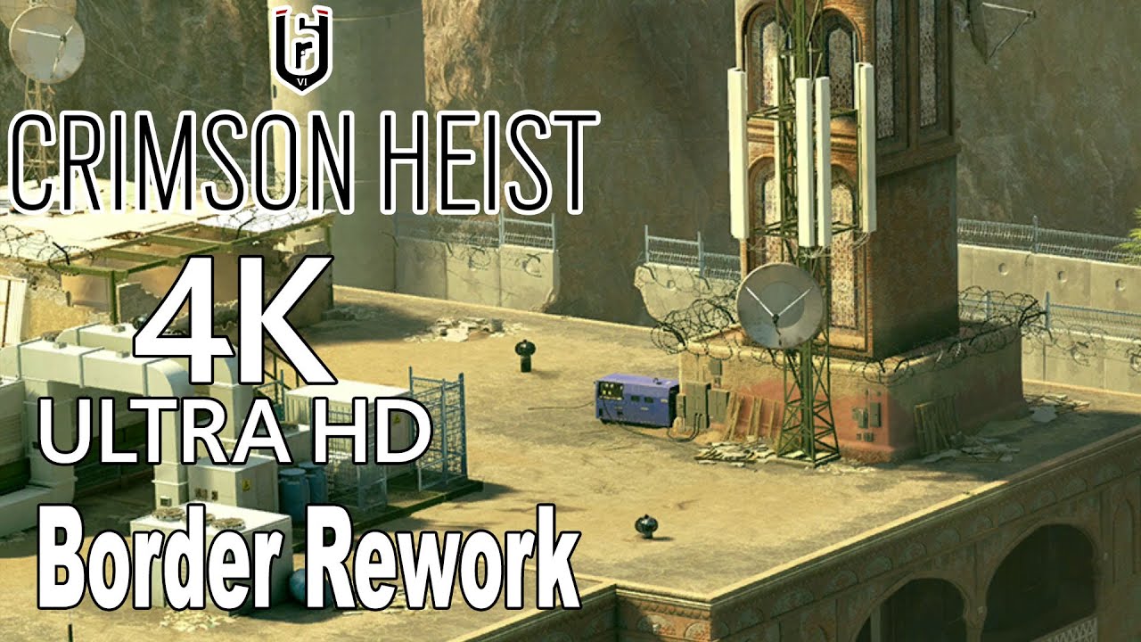 Rainbow Six Siege - Border Rework Gameplay [4K] - YouTube