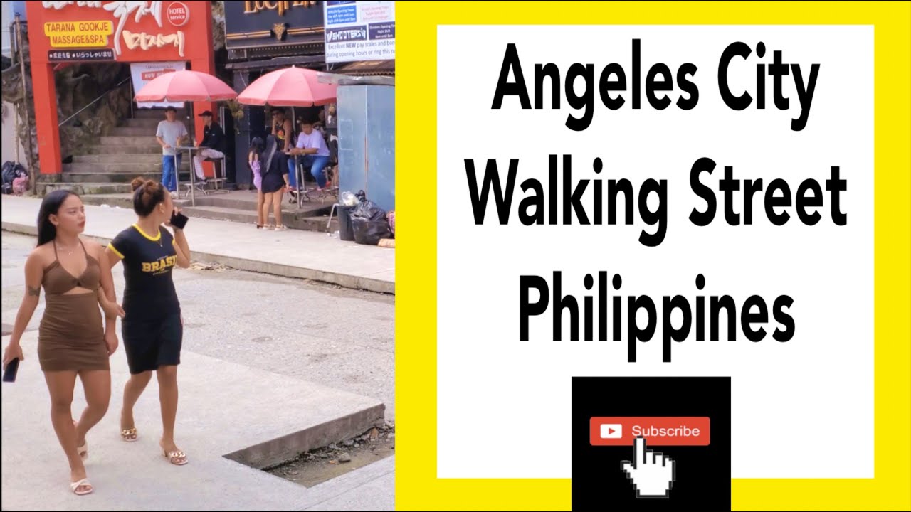 Angeles City Walking Street - The Philippines - YouTube