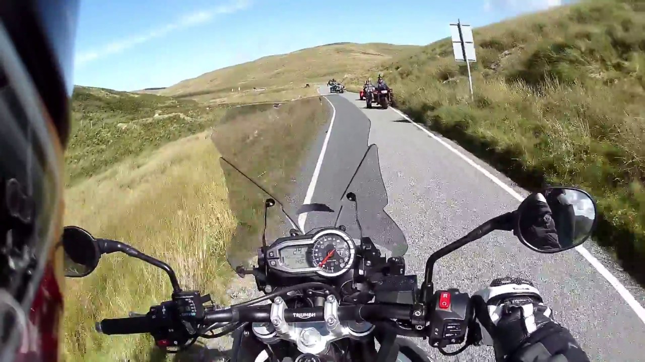 devils bridge to rhayader mountain road - YouTube