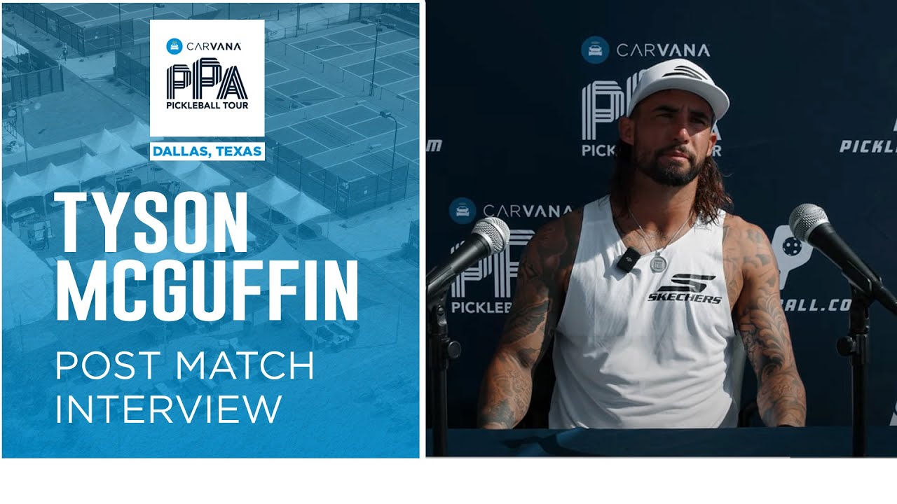 Tyson Mcguffin Advances To Championship Sunday in Men's Singles - YouTube