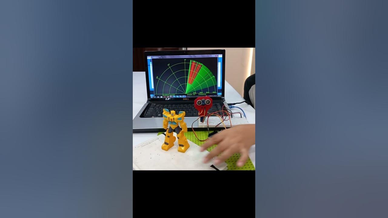 DIY Radar With Ultrasonic Sensor |Arduino Project | Sonar with Arduino - YouTube