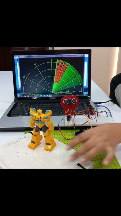 DIY Radar With Ultrasonic Sensor |Arduino Project | Sonar with Arduino - YouTube