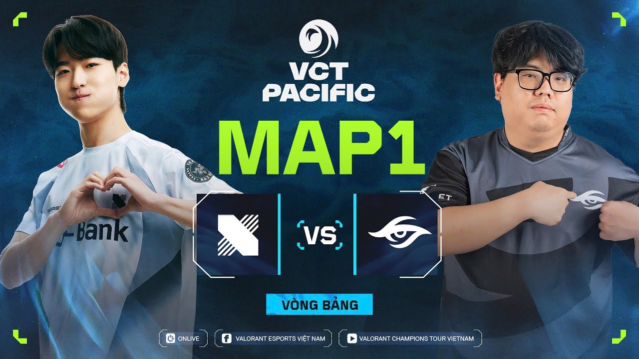 DRX vs TS - MAP 1 [VCT PACIFIC STAGE 2] Ngày 9 - YouTube