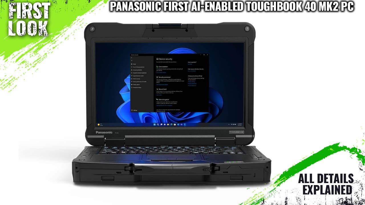 Panasonic TOUGHBOOK 40 Mk2 AI-Enabled TOUGHBOOK PC Launched - Explained ...