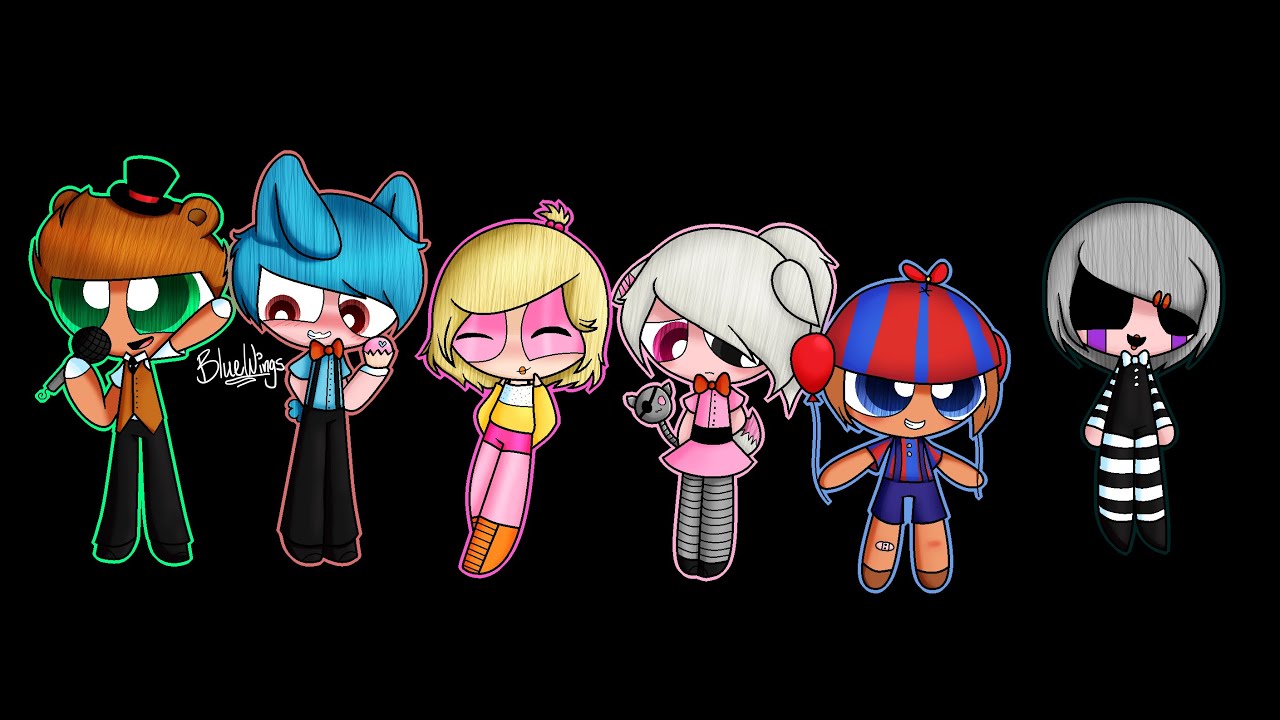Five Nights at Freddy's 2 II PPG Speedpaint - YouTube